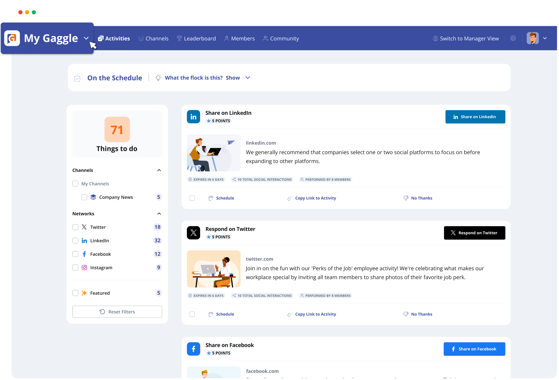 Your Employee Advocacy Program Starts Here | GaggleAMP