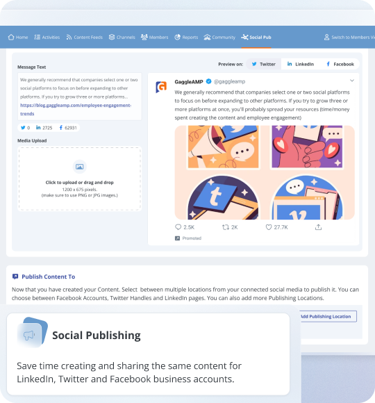 Your Employee Advocacy Program Starts Here | GaggleAMP